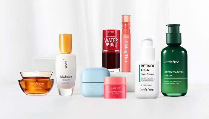 Korean beauty brands store